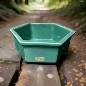 Haeger | Accents | Vintage Haeger Usa Gardenhouse Pottery Hexagon ...